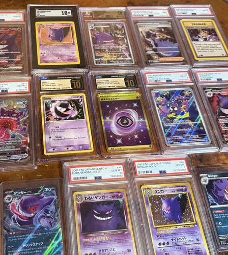 🔮‼️ Pokémon Umbreon Gengar Clan ‼️🔮 x25 SLABS psa sgc cgc PRISTINE 10 💎 ...