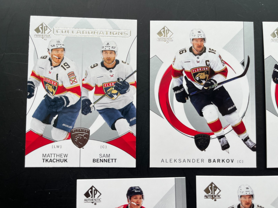 24-25 SP AUTHENTIC CARDS FLORIDA PANTHERS INSERTS TKACHUK BENNETT ...