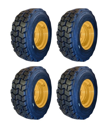 4-12-16.5 SKS-4 Lifemaster Style Skid Steer Tires/Rims for Case 1845C ...