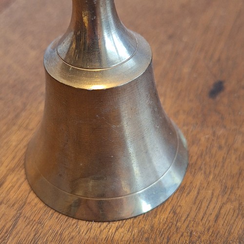 VTG Solid Brass Christmas Bell With a Christmas Tree Handle Made In ...