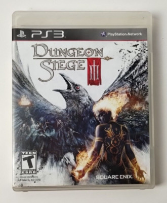 Dungeon Siege III PS3 (Sony PlayStation 3, 2011), includes manual ...