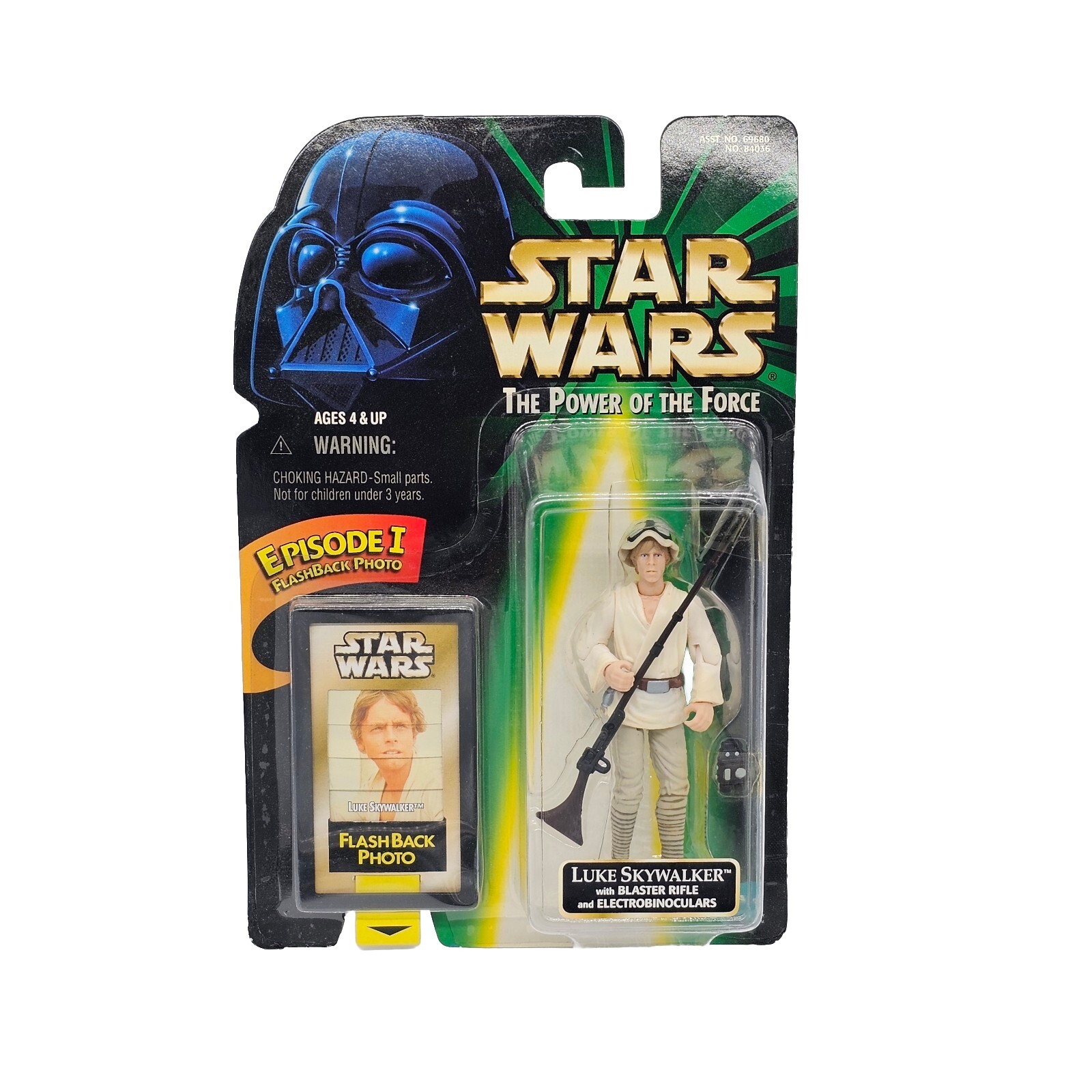 Star Wars Luke Skywalker W/ Blaster Rifle & Binoculars POTF 3.75 ...