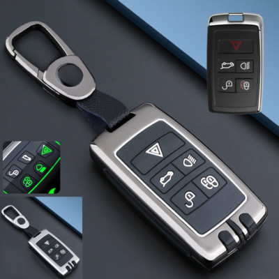 Zinc Alloy Silicone Car Key Case Cover Bag For Jaguar For Land Rover ...