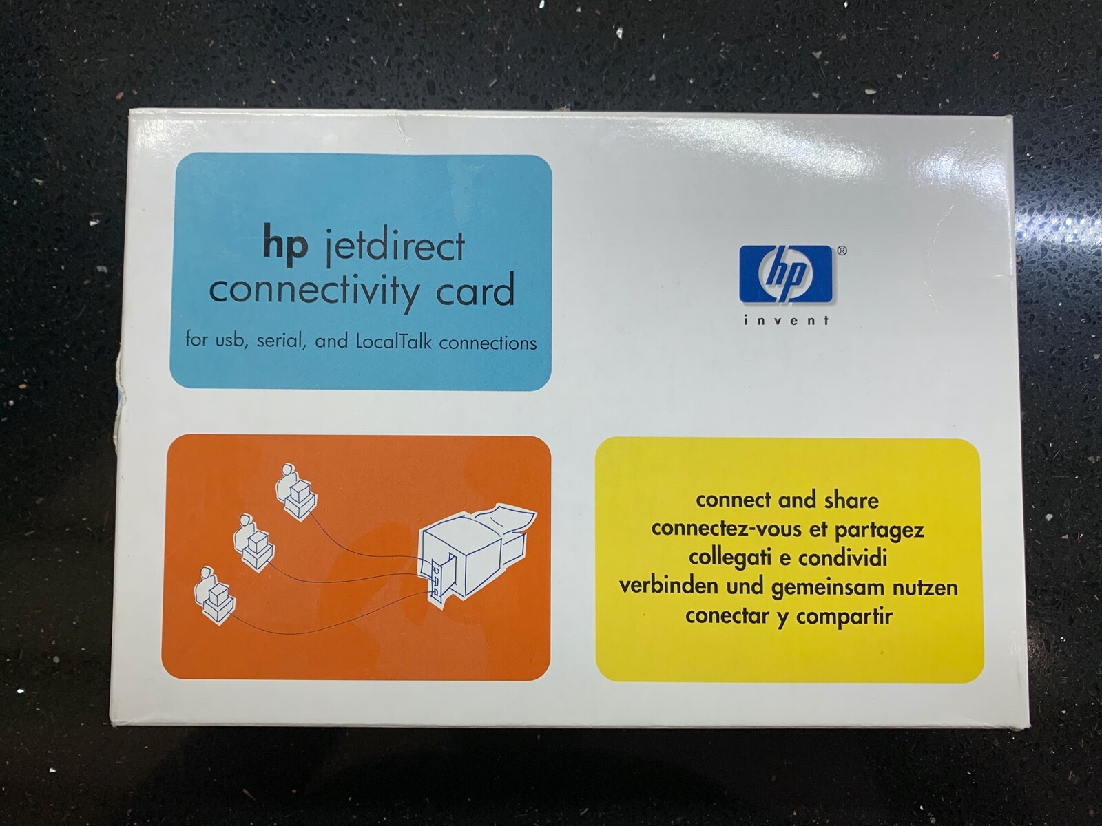HP JetDirect Connectivity Card - J4135A - Serial, USB & LocalTalk | eBay