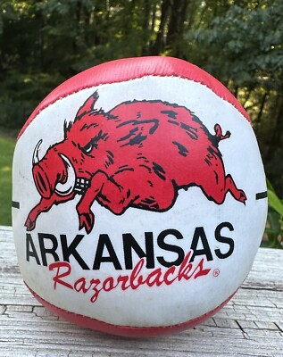 Arkansas Razorbacks Soft Mini Basketball Hutch Sporting Goods 4" 1990s ...