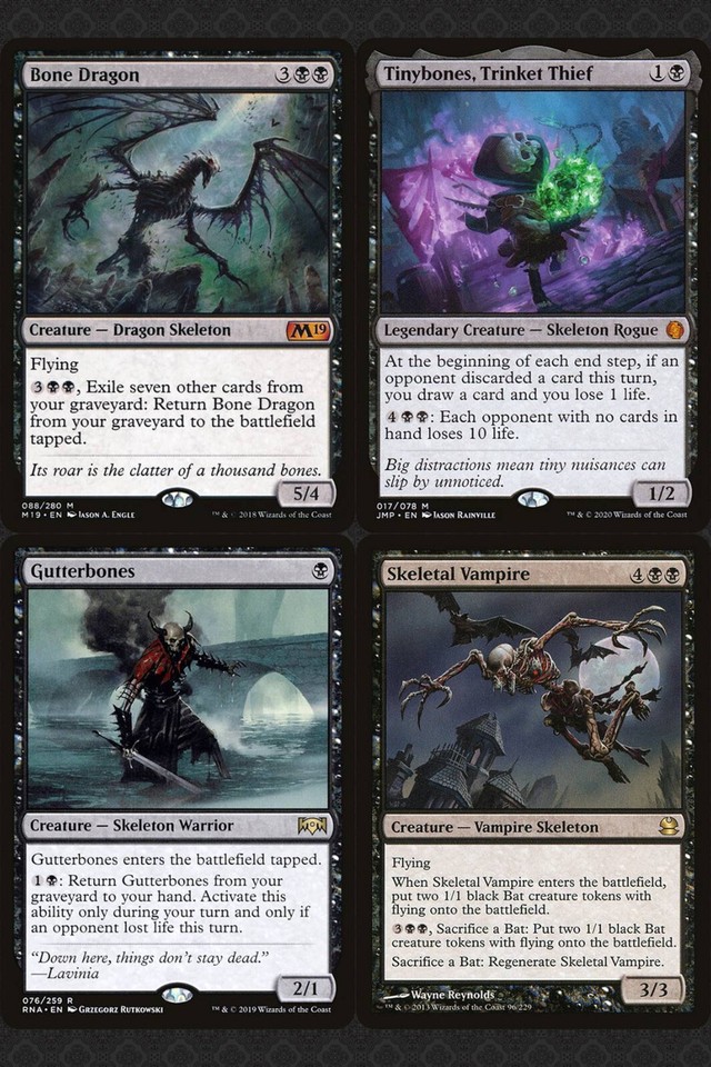 SKELETONS Tinybones, the Pickpocket Commander Deck EDH Magic MTG Ready ...