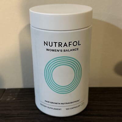NUTRAFOL Women’s Balance Hair Growth Nutraceutical - 120 Caps - 05/25 ...