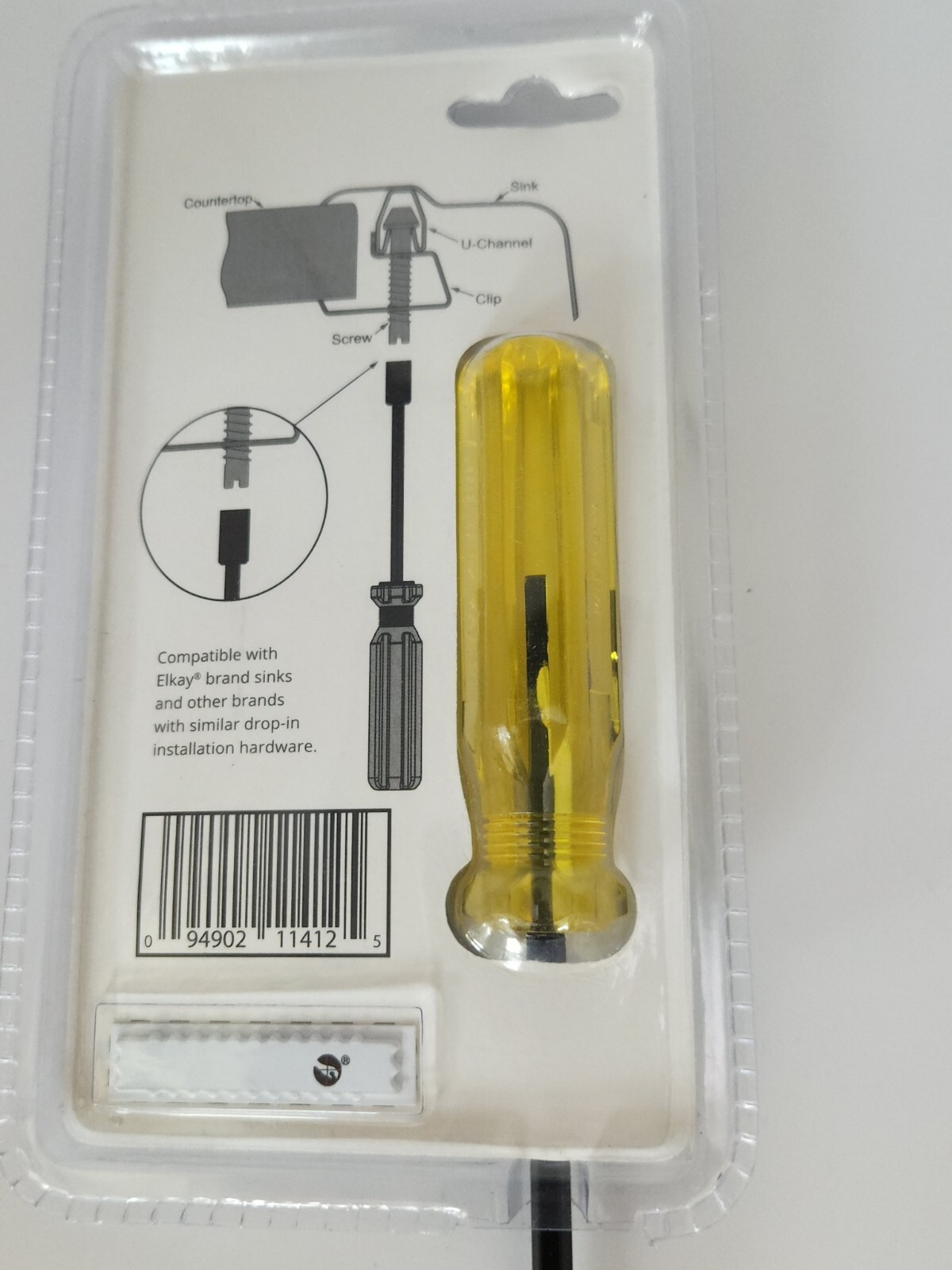 Elkay 10-1/4" Extra Long Sink Clip Screwdriver Self-align Tool. | eBay