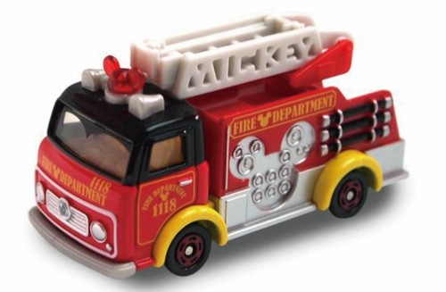 Takara TOMY Disney Motors Caspals DM-17 Mickey Mouse Fire Truck ...