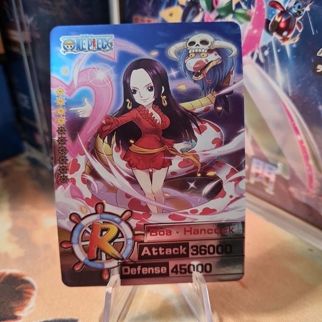 ONE PIECE TCG Card - Manga Anime Full Art - R HOLO - BOA HANCOCK ...