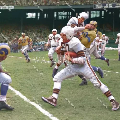 Otto Graham Cleveland Browns Football In Action 8x10 Colorized Photo | eBay