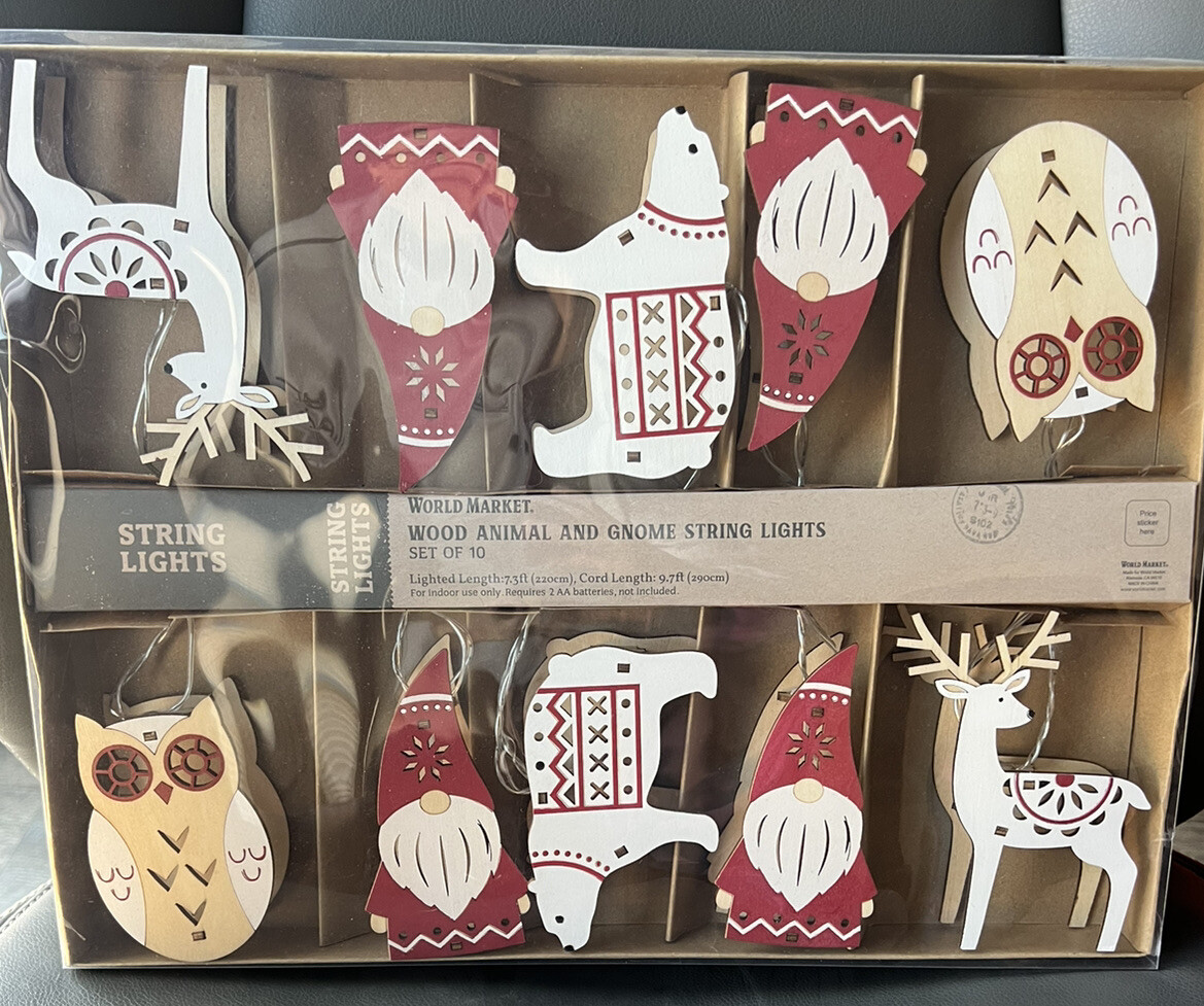 Woodland Animal String Of Lights WildLanterns Dazzles At Seattle's