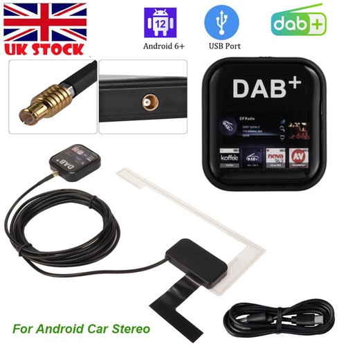 DAB DAB+ Radio Receiver USB Powered Portable Digital Radio Receiver ...