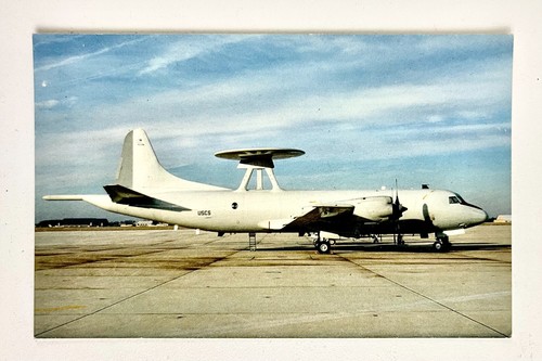 1990s P3 AEW&C Airborne Early Warning 1988 Airplane Vintage Postcard ...