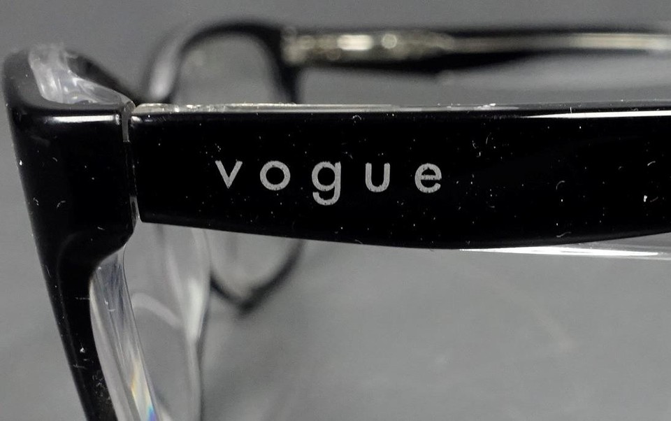 Vogue VO2961 Black Plastic Rectangle Eyeglass Frames | eBay