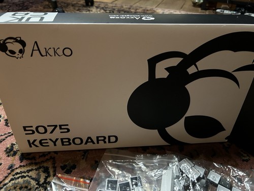 Akko 5075 Mechanical Gaming / Coding Keyboard MINT Boxed | eBay