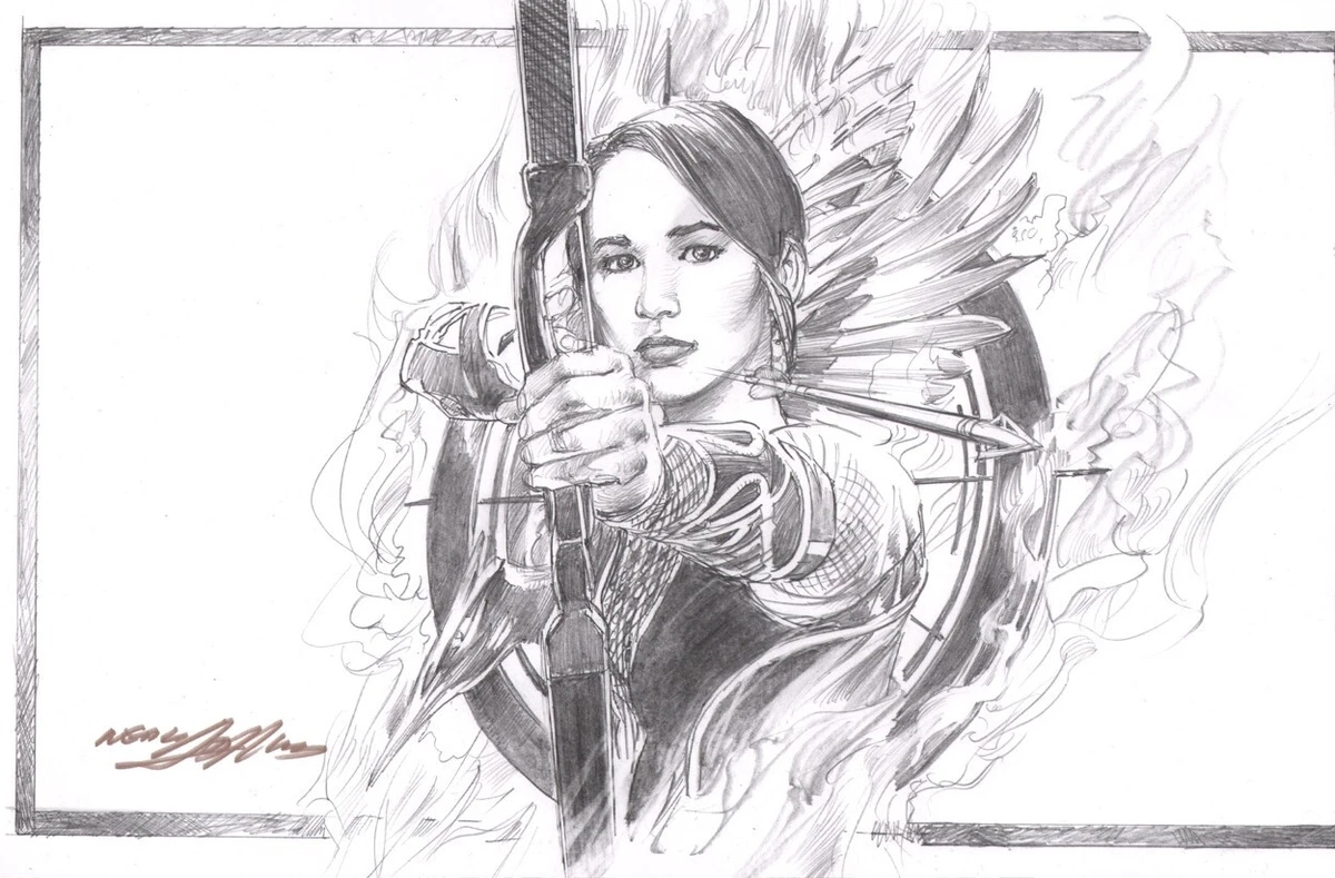 Hunger Games Katniss Drawing
