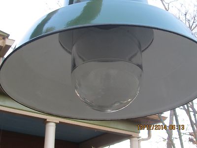 Vintage Appleton Porcelain EXPLOSION PROOF 14" Barn I ndustrial Lamp ...