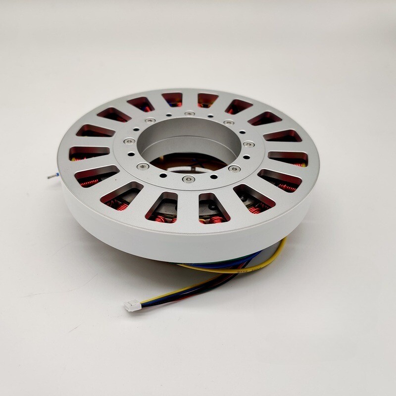 12410 3Nm Ultra Low Speed Disc Type Brushless DC Motor Flat and Thin ...