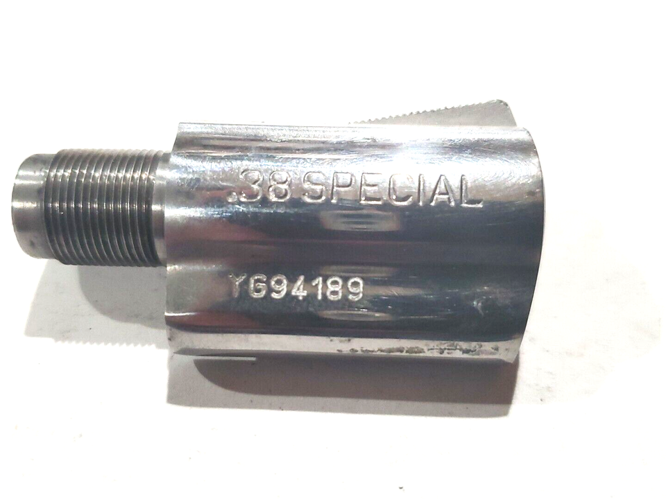 ROSSI MODEL 352 STAINLESS .38 SPEC. REVOLVER PARTS: CYLINDER & 2 ...