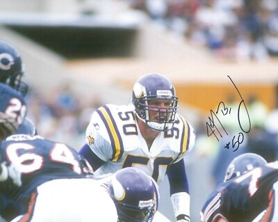 Signed 8x10 JEFF BRADY Minnesota Vikings Autographed photo - w/COA | eBay