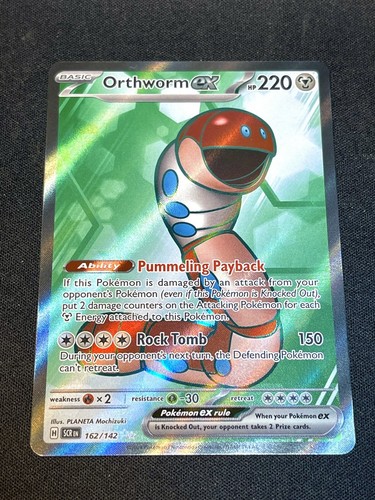 Orthworm EX 162/142 - Stellar Crown - Pokemon TCG Card | eBay