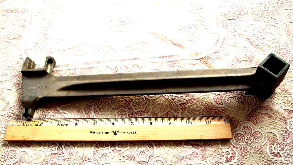 Vtg SOLID Brass Bung Wrench Tool Barrel Drum Cap Tool AMCO USA W58S | eBay