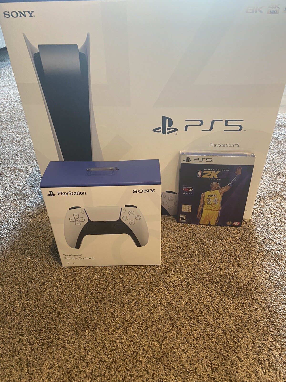 Sony Playstation 5 w/ controller and NBA2K Mamba Edition💥 Ready to Ship ...