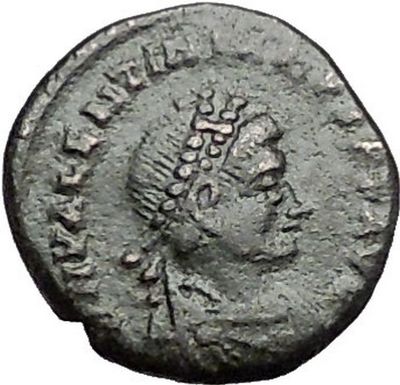 Valentinian II 388AD Rare Authentic Ancient Roman Coin City gate i55884 ...