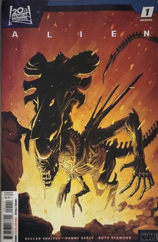 Alien Annual #1 Cover A NM/MT -Declan Shalvey - Danny Earls - Ruth ...