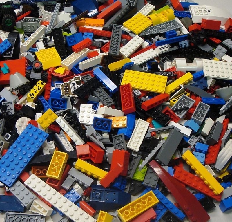 100 LEGO Bricks Blocks Baseplates Wheels BULK Parts LOT | eBay
