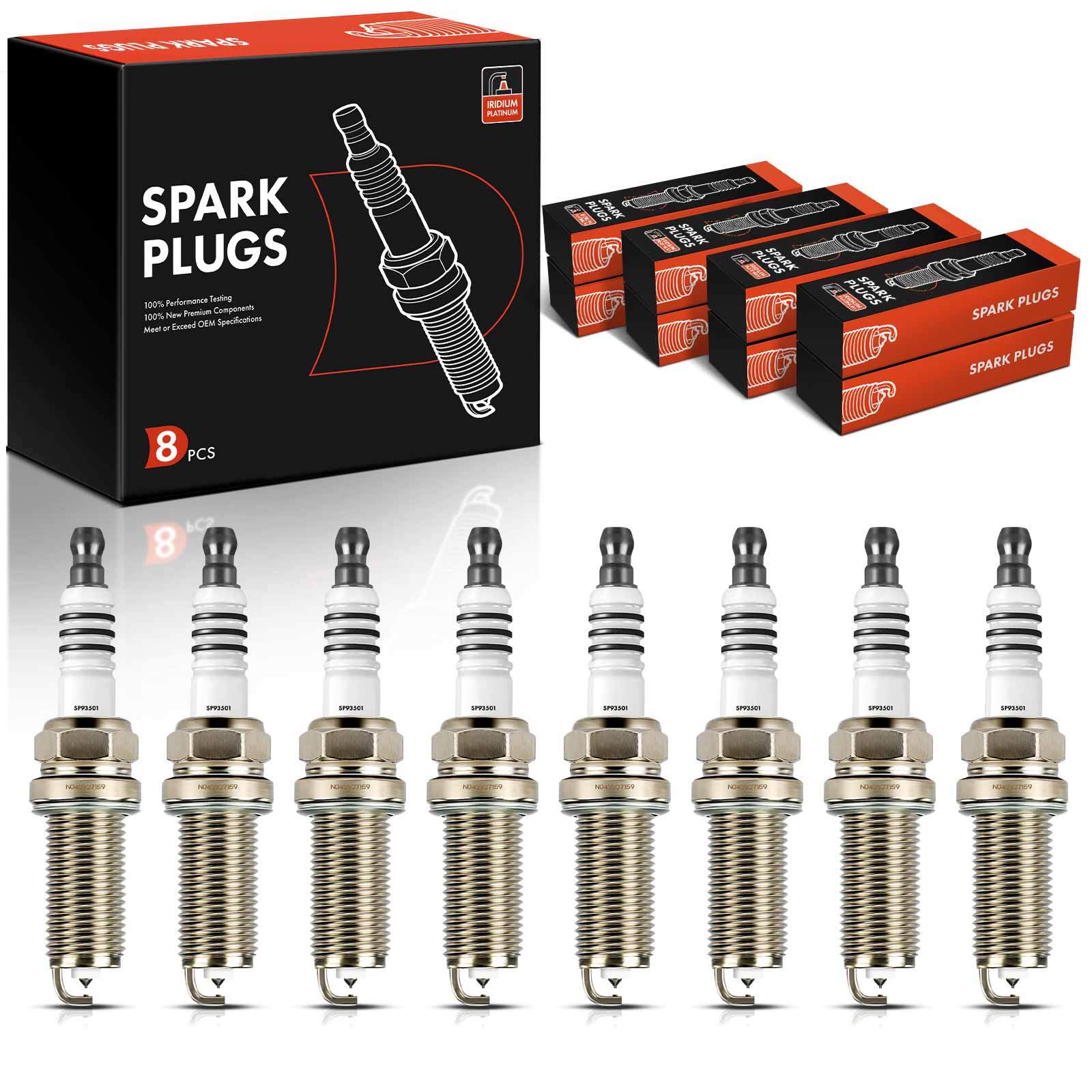8Pcs Iridium & Platinum Spark Plugs for Nissan Armada 2017-2020 TITAN ...