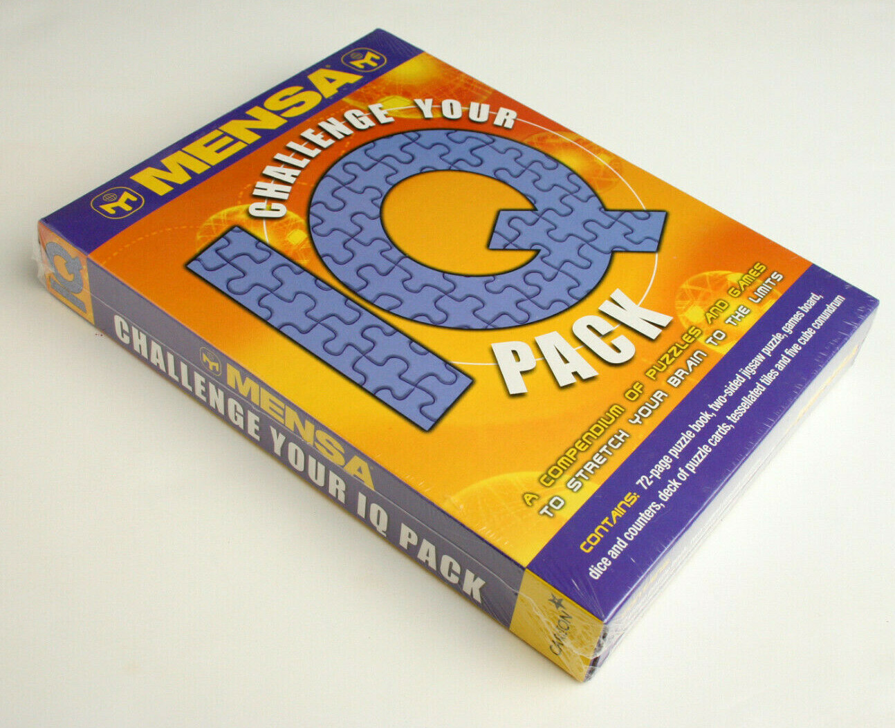 Mensa Challenge Your IQ Pack - A Compendium of Puzzles & Games - New ...