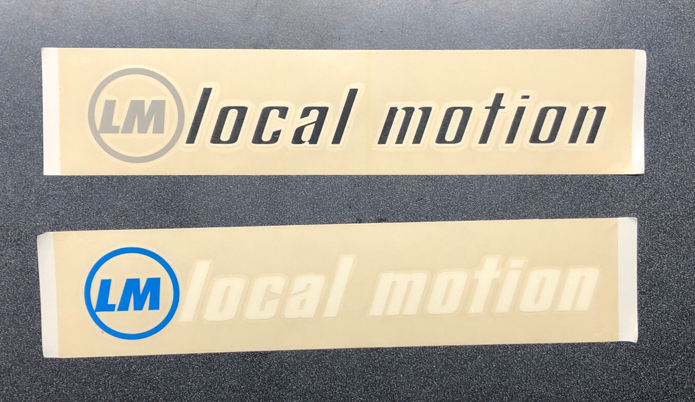 2 Vintage Local Motion Sticker’s ***FREE SHIPPING*** | eBay