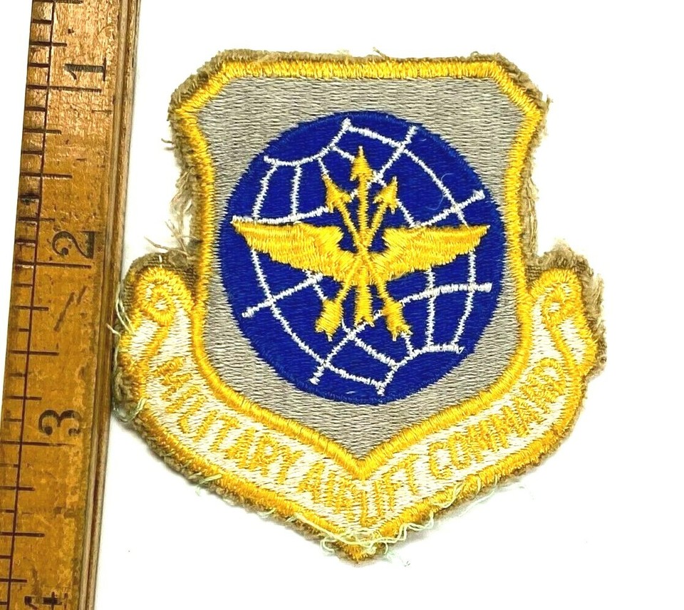 VTG Military Airlift Command Embroidered Patch | eBay
