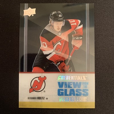 2021-22 Upper Deck Credentials ALEXANDER HOLTZ View From the Glass ...