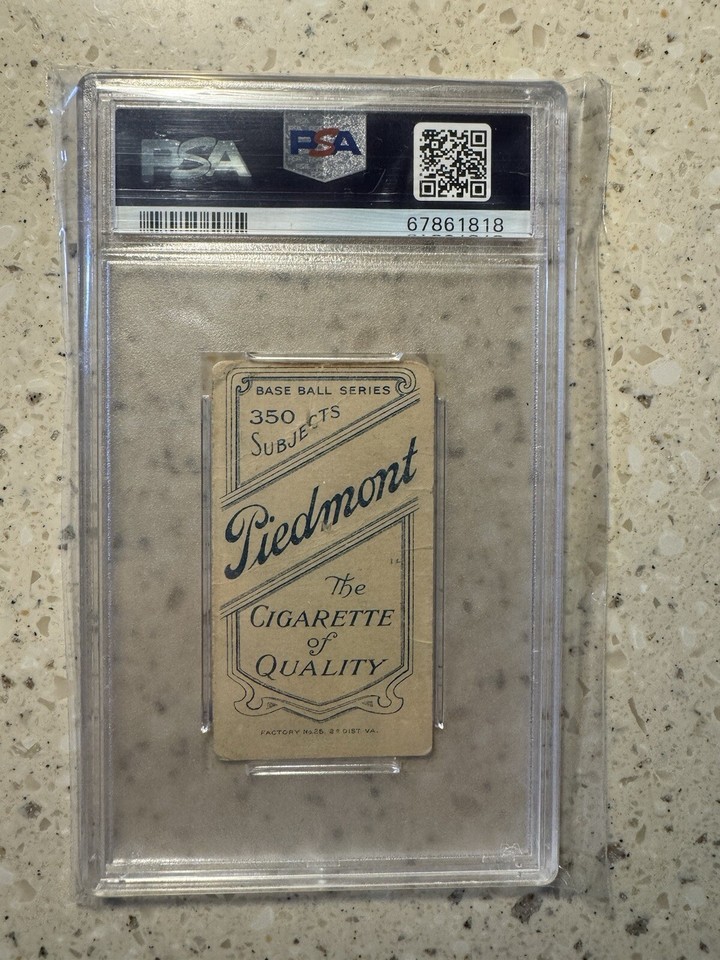 1909-11 T206 Bill Cranston PSA AUTHENTIC ALTERED PIEDMONT 350 | eBay