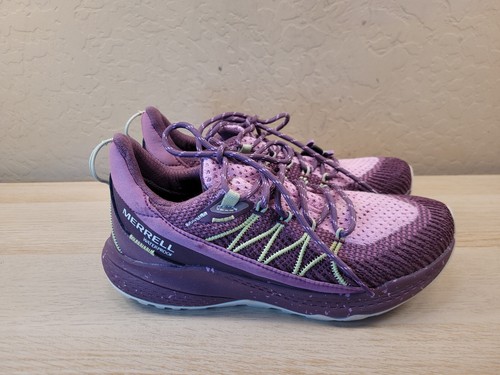 Merrell Women's Bravada Purple Trail Hiking Outdoor Shoes Sneakers Sz 8 ...