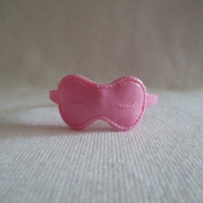 NEW Barbie Princess Adventure Slumber Party Doll Pink Sleep Eye Mask ...