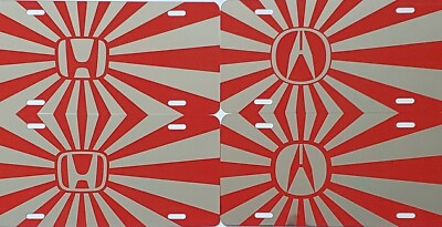 Rising Sun Honda/Acura JDM License Vanity Plate | eBay