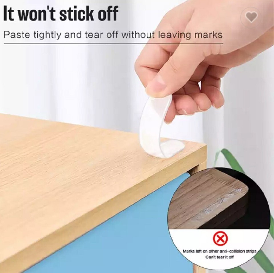 10-Pack Anti-Collision Silicone Rubber Feet – Self-Adhesive Non-Slip ...