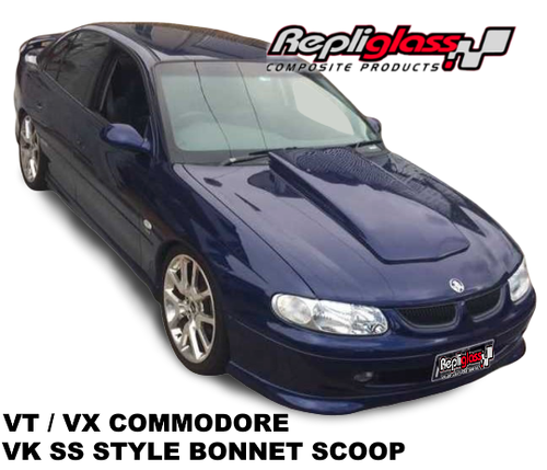 BONNET SCOOP compatible for HOLDEN COMMODORE VT VX REVERSE VK SS RETRO ...