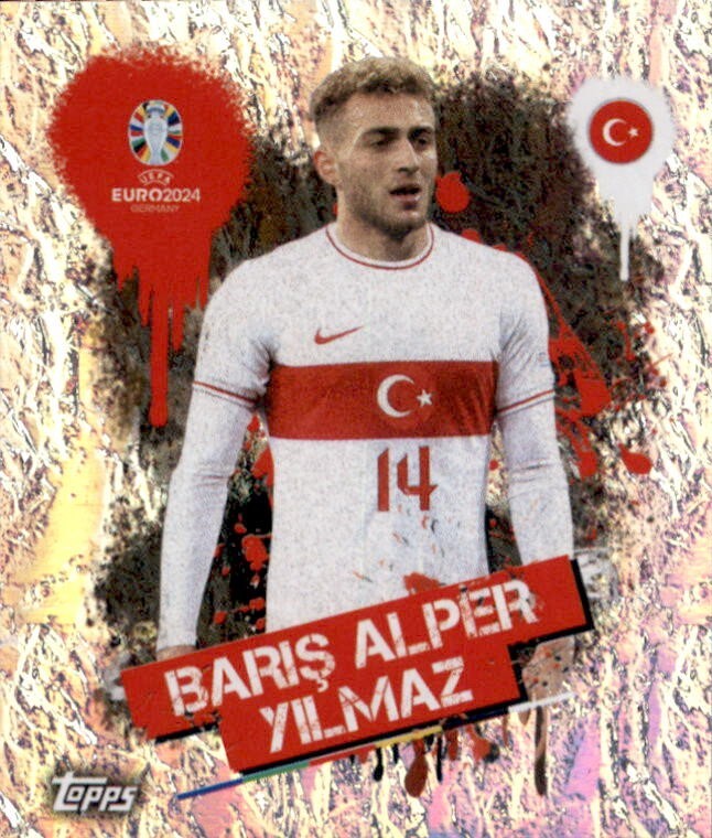 Topps EURO EM 2024 Sticker TUR 3 - Baris Alper Yilmaz - Artist | eBay