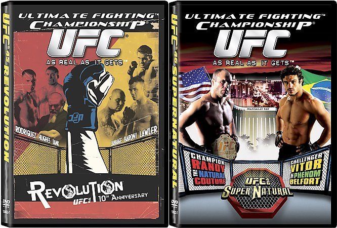 UFC 45 46 2 Pack (DVD, 2005, 2-Disc Set, 2 Pack Slim Double) for sale ...