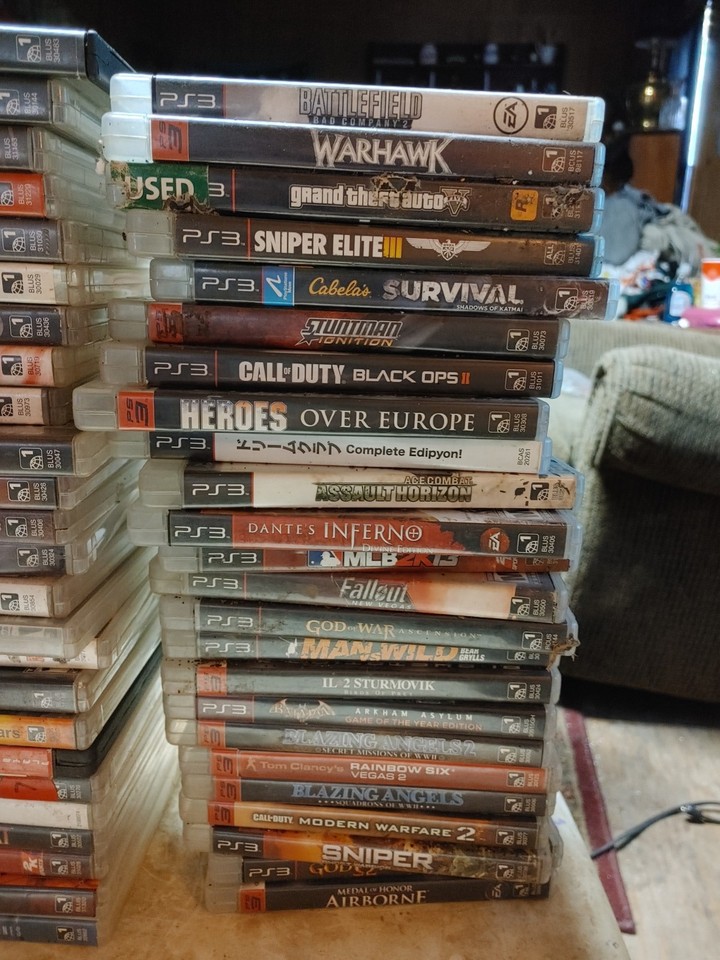 Sony PlayStation 3 PS3 Slim Black Video Game Console - Console Only | eBay