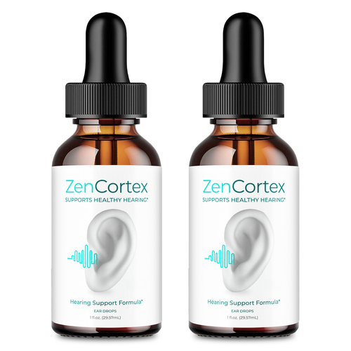 (2 Pack) ZenCortex Drops for Tinnitus, Relief for Ringing Ears Drops (2 ...