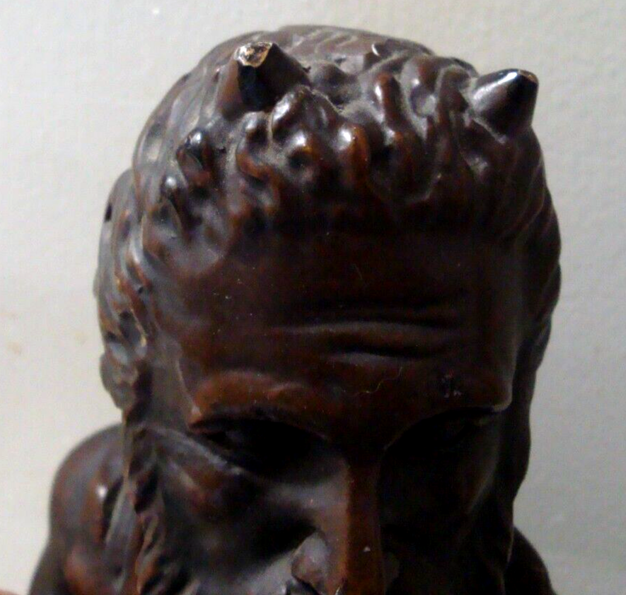 Marwal Bronze Michelangelo MOSES Sculpture Replica 18.5" high Judaism ...