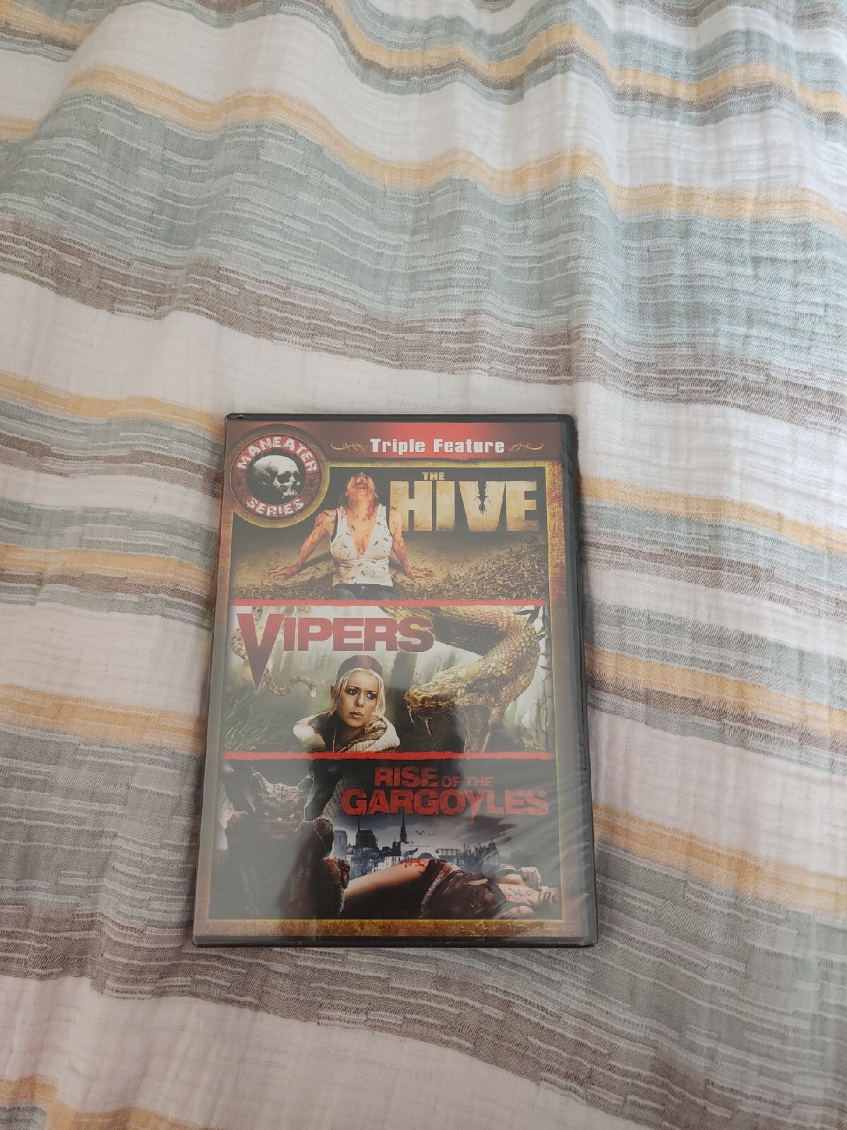 Maneater Series: The Hive/Vipers/Rise of the Gargoyles (DVD, 2011, 3 ...