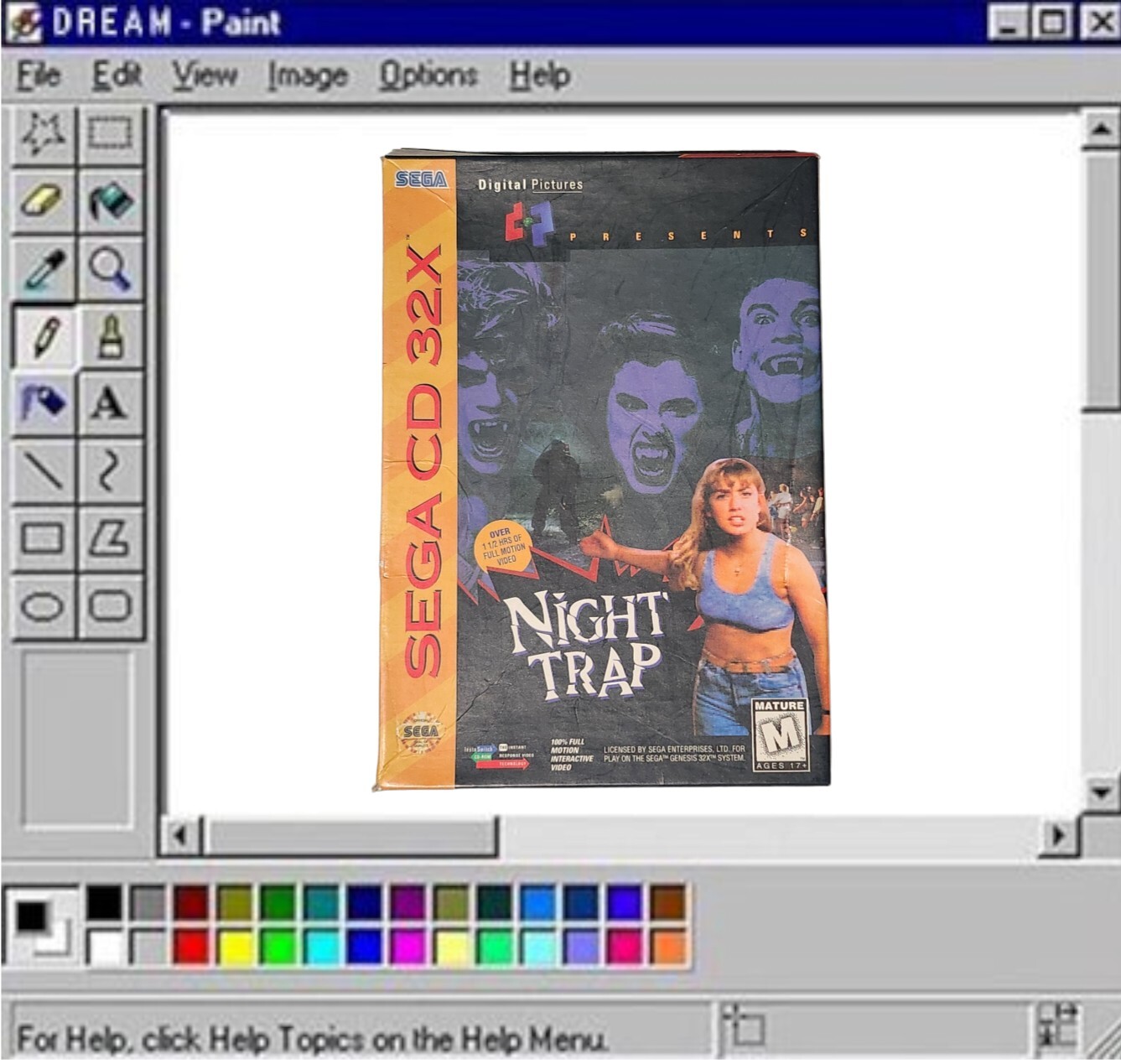 Night Trap (Sega 32X, 1994) for sale online | eBay