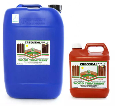 Light Brown Creosote Alternative Creoseal Plus Oil Based Timber Wood ...